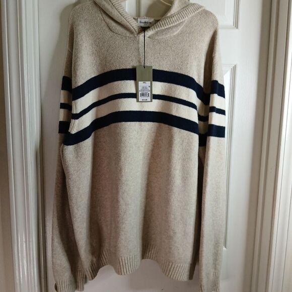 Goodfellow & Co | Sweaters | Goodfellows Hooded Mens Cotton Blend ...